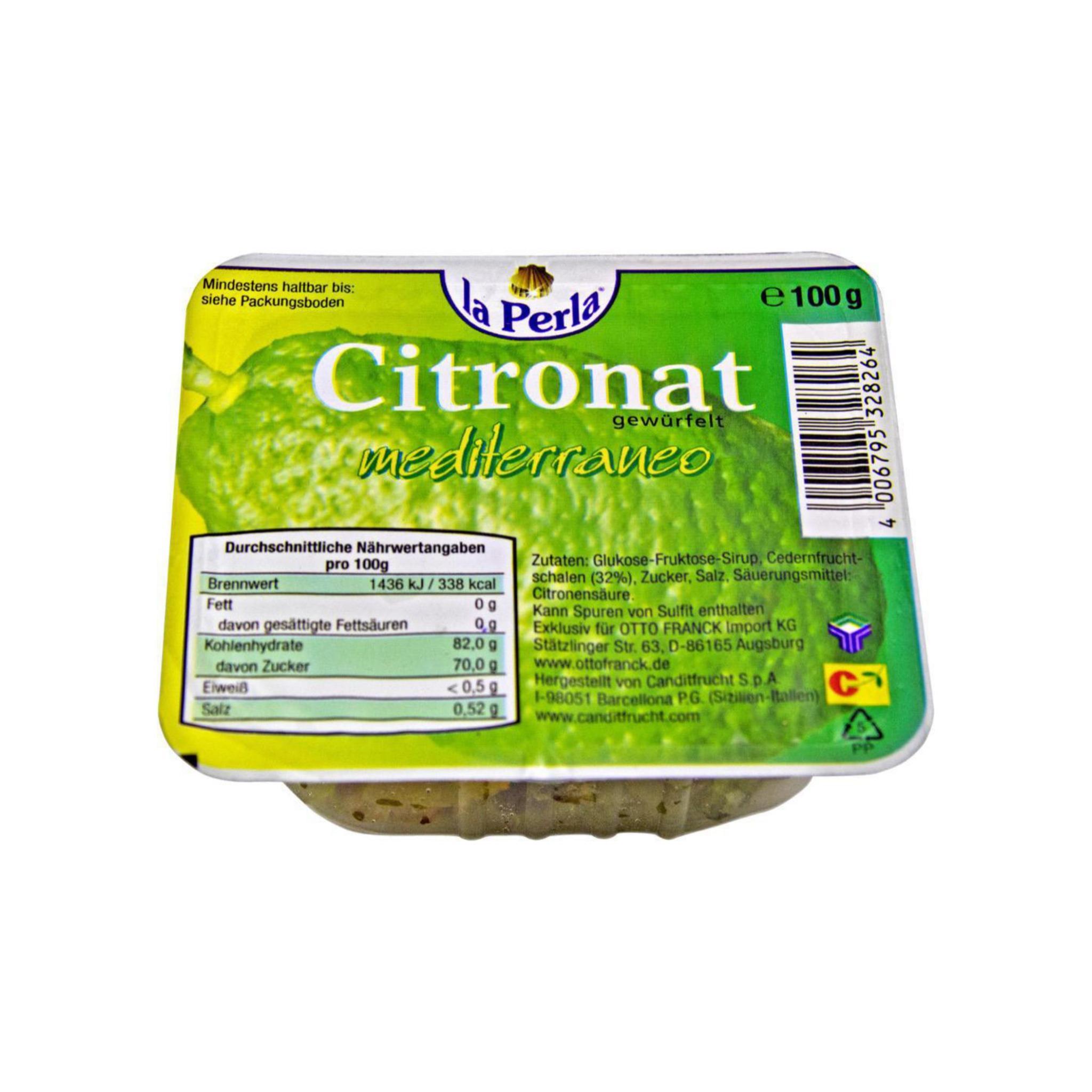 LP Candied diced lemon Peel 100g (32) - Treasures4u
